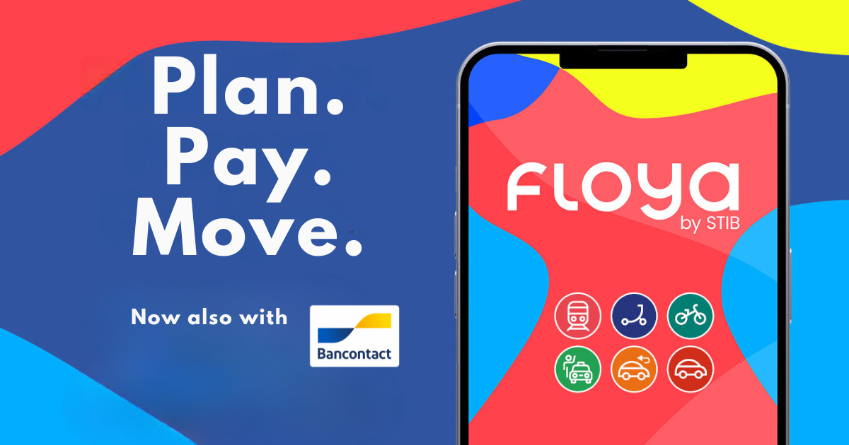 Get around Brussels easily and pay with Bancontact in Floya | Bancontact Payconiq